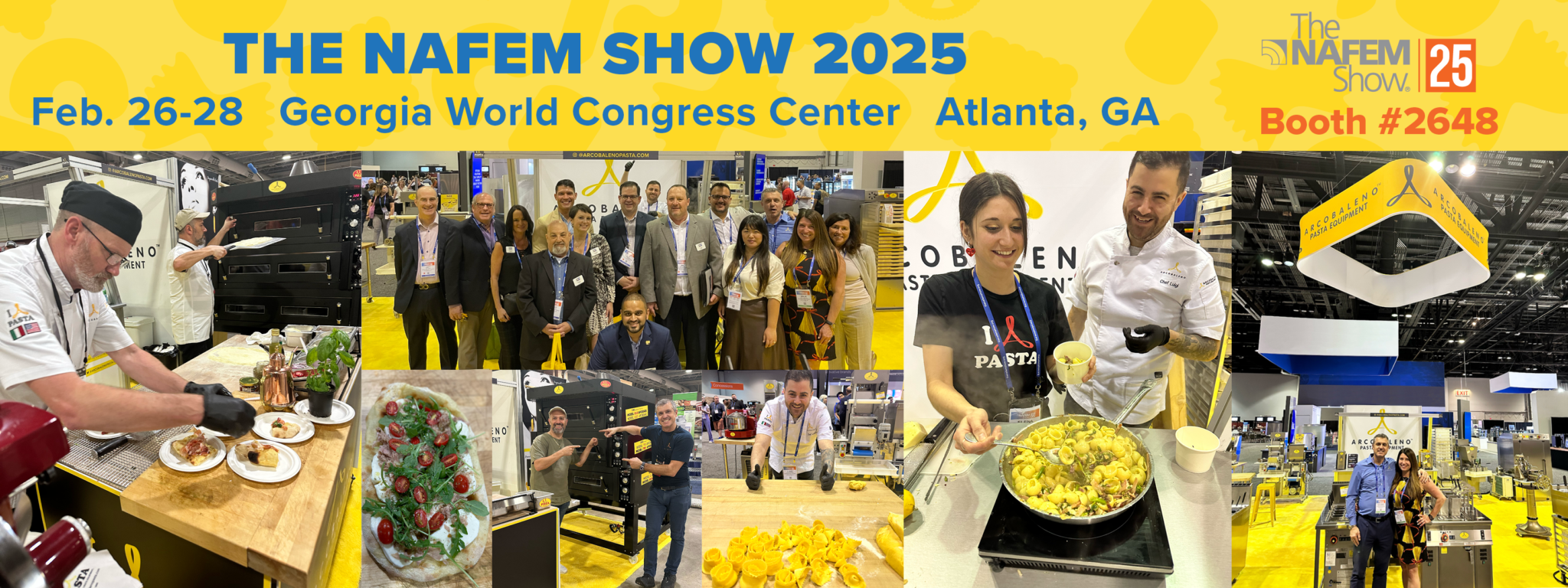 NAFEM | Booth #2648 | Feb 26-28, 2025 - Arcobaleno